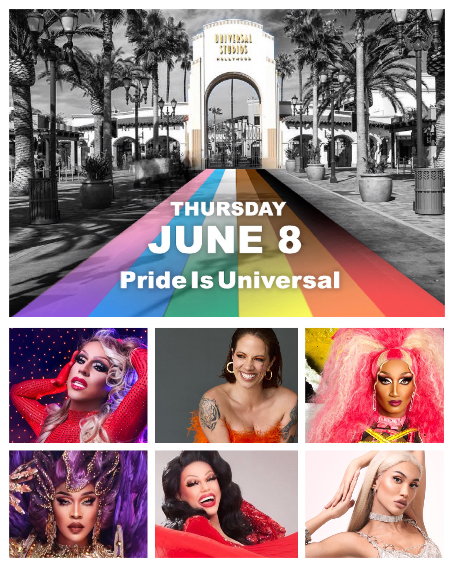 2023 Pride is Universal @Universal Studios Hollywood – LA Pride