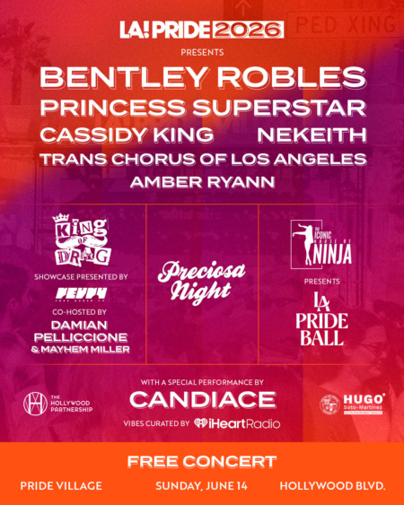 LA Pride Announces Talent Lineup for 2026 – LA Pride